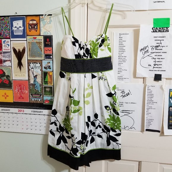 Xtraordinary | Dresses | Xtraordinary Dress 5 Floral Print Tie Back ...